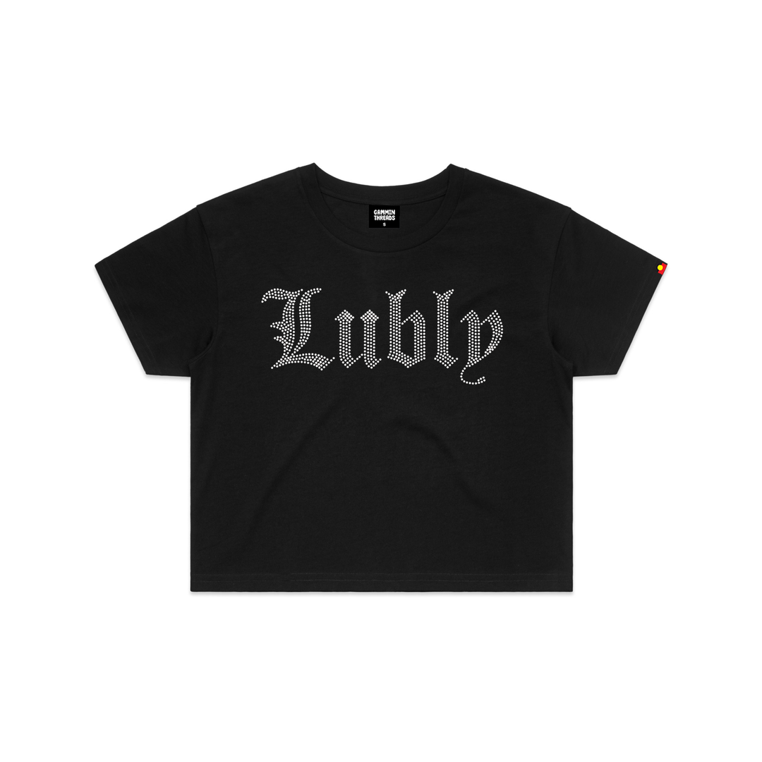 Juicy Lubly crop black – Gammin threads