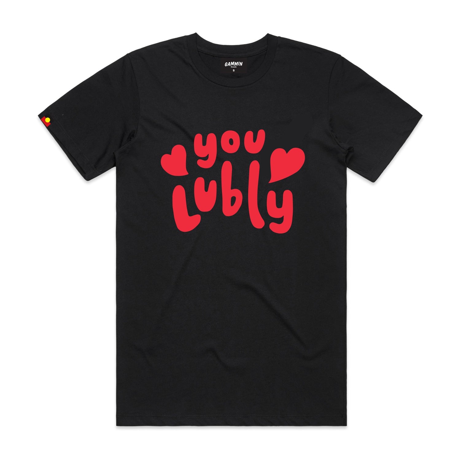 lubly tee black – Gammin threads